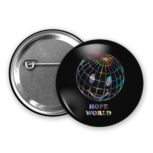 PRZYPINKA OKRĄGŁA HOPE WORLD HOLO